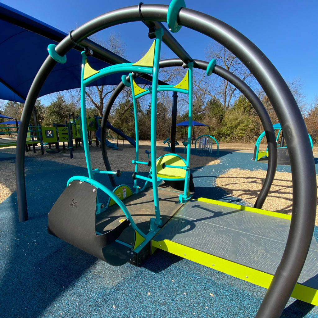 Ernie Roberts Park: DeSoto, TX - All-Abilities Playground